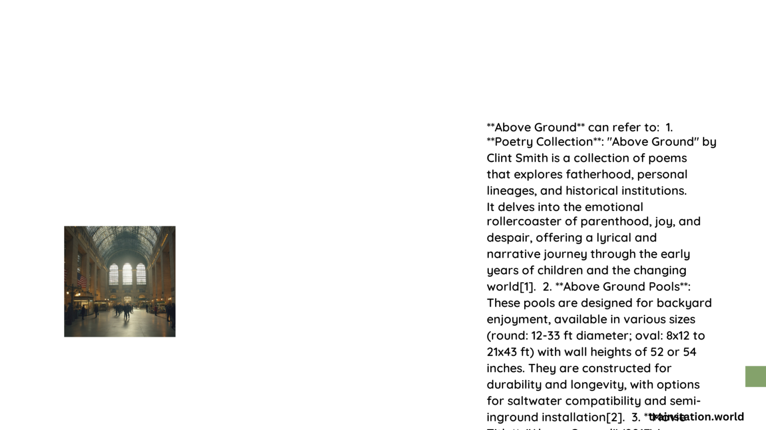 Above Ground Train Stations: A Comprehensive Guide