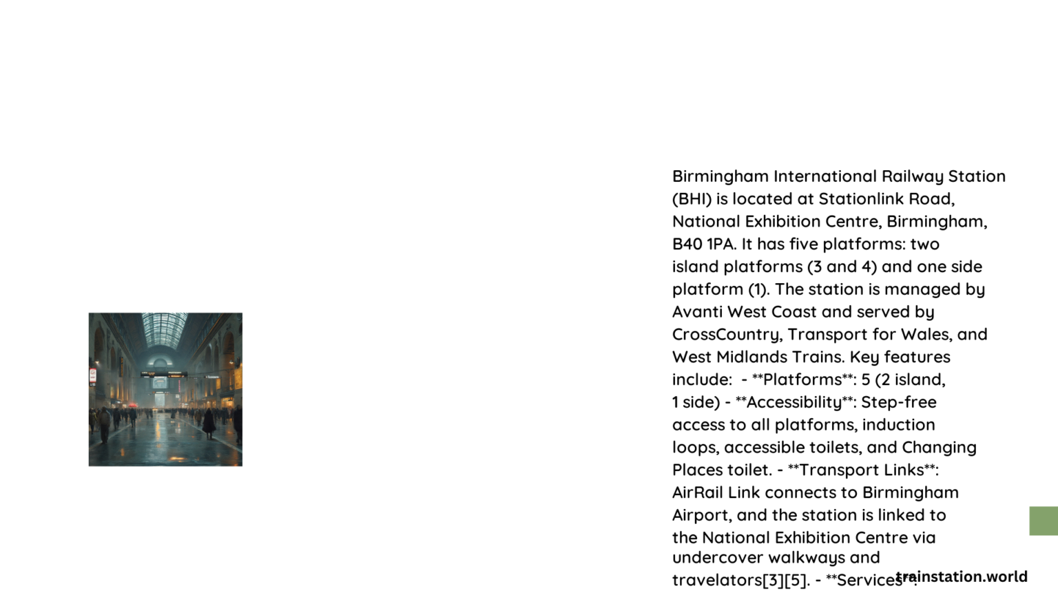 Birmingham International Train Station Layout: A Comprehensive Guide