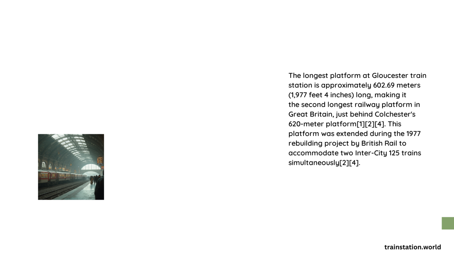 Gloucester Train Station Longest Platform: A Marvel of Railway ...